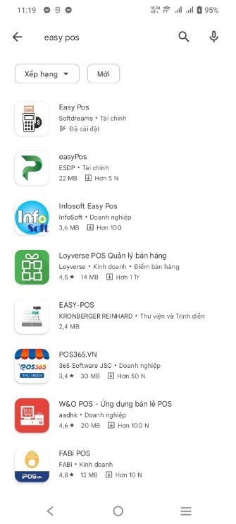 Hướng dẫn cấu hình Phần mềm quản lý bán hàng EasyPos trên điện thoại – EasyInvoice™